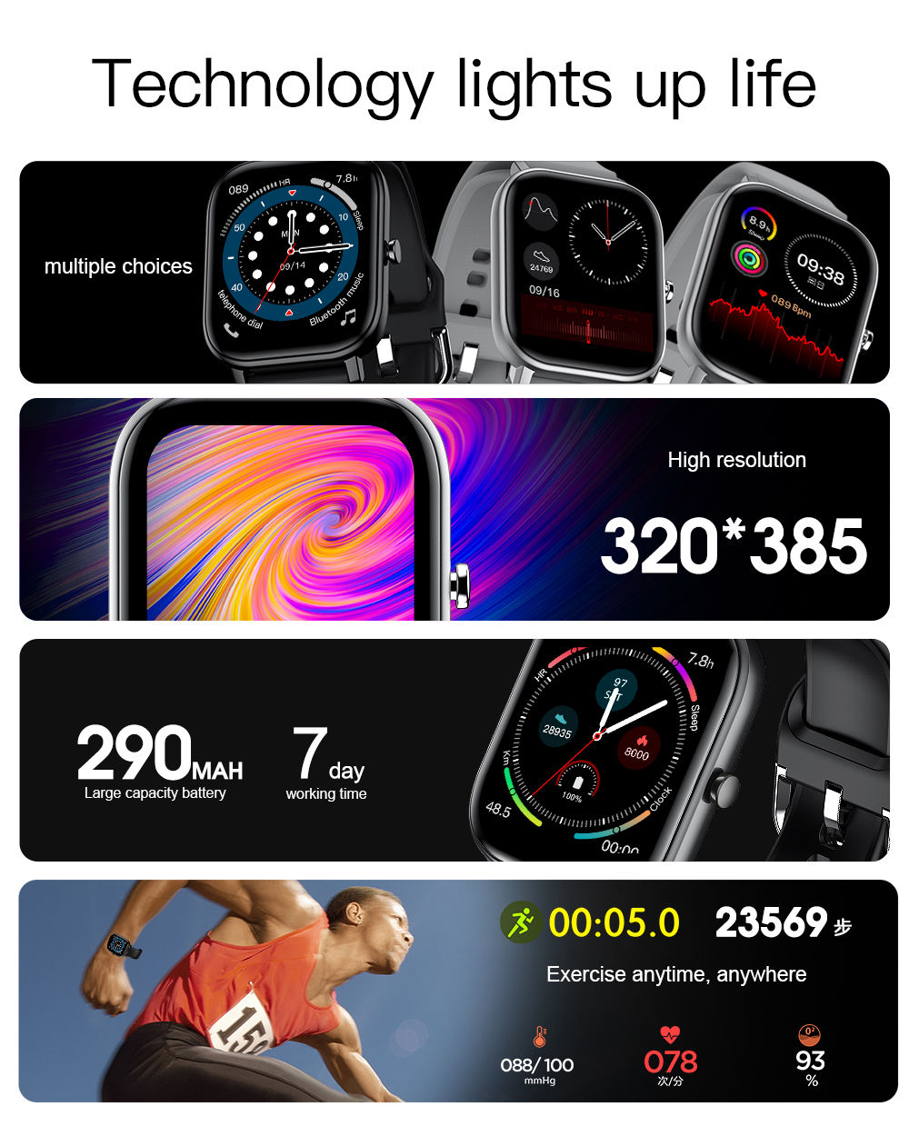 Rayswitch Smartwatch L18-Rayswitch